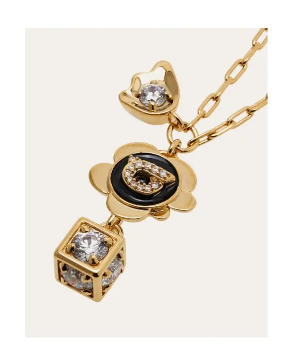 FERRAGAMO Gancini Embellished Necklace
