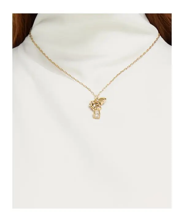 FERRAGAMO Gancini Embellished Necklace