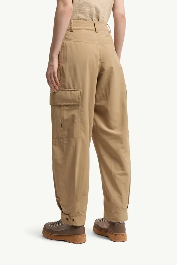 Moncler Button Detailed Tapered Cargo Pants