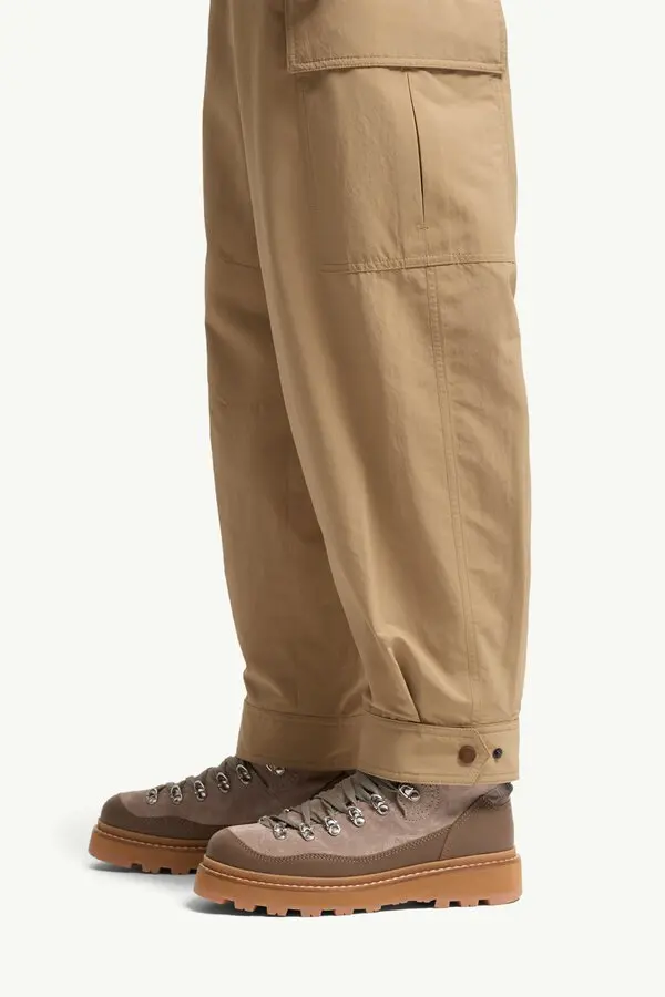 Moncler Button Detailed Tapered Cargo Pants
