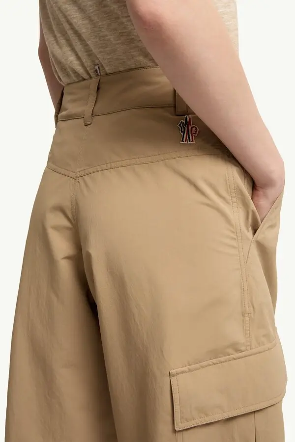 Moncler Button Detailed Tapered Cargo Pants