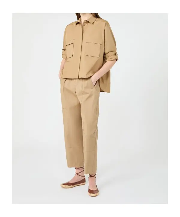Max Mara Flap-pocket Cotton Shirt