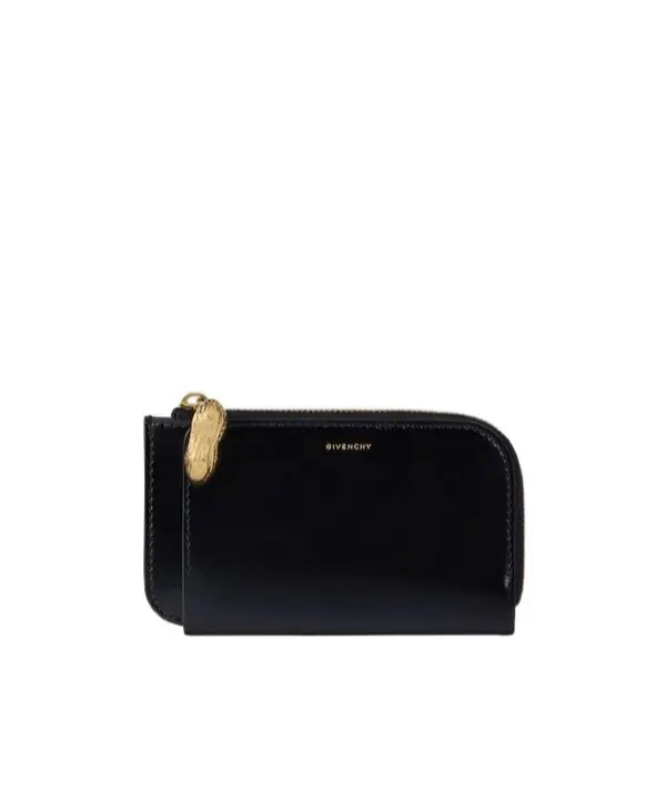 Givenchy Lucky Charms Zipped Card Holder - Black