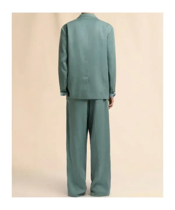 Marni Single-breasted Satin Jacket - Green