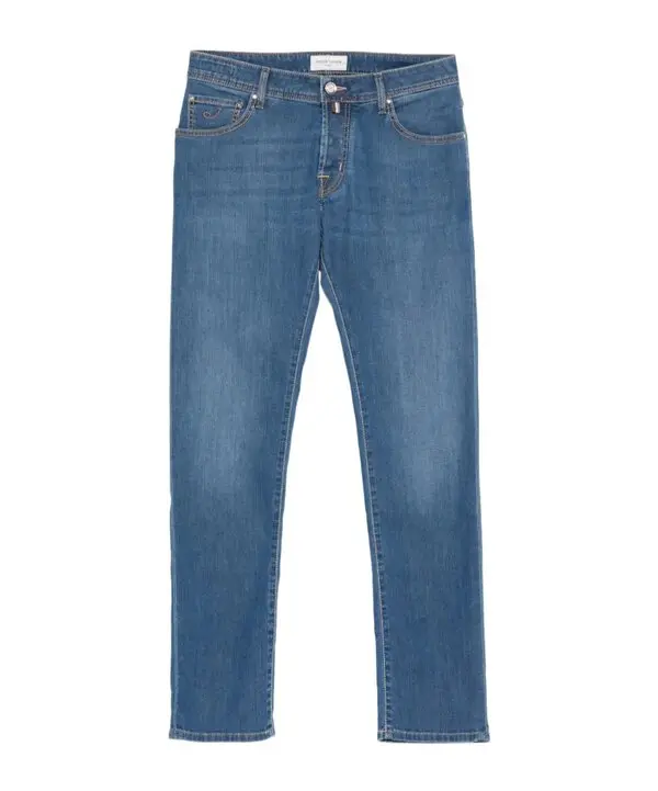 Jacob Cohen Nick Tonal Stitched Jeans - Blue