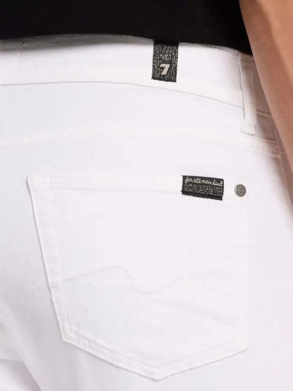 7 For All Mankind Five-pocket Jeans - White