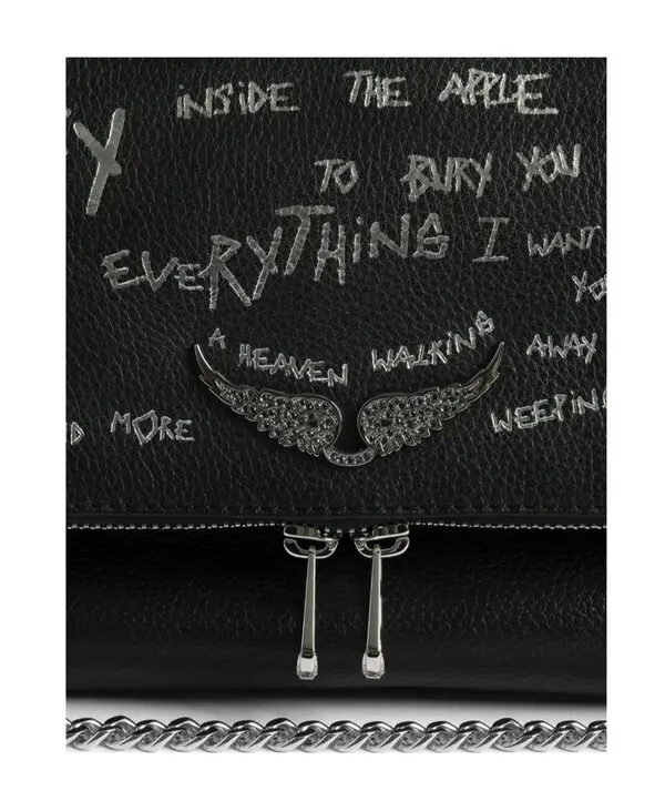 Zadig&Voltaire Rocky Ii Graffiti Bag