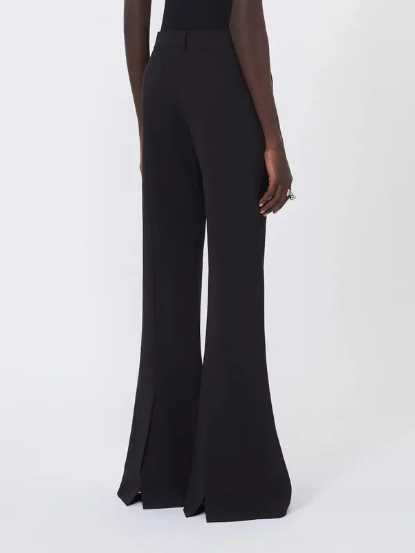 Sportmax Belt-loop Trousers - Black