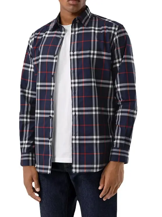 Burberry Logo Shirt - Black