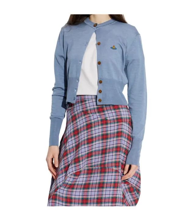 VIVIENNE WESTWOOD Bea Knit Cropped Cardigan