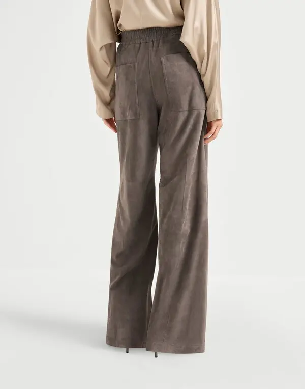 Brunello Cucinelli Suede Trousers
