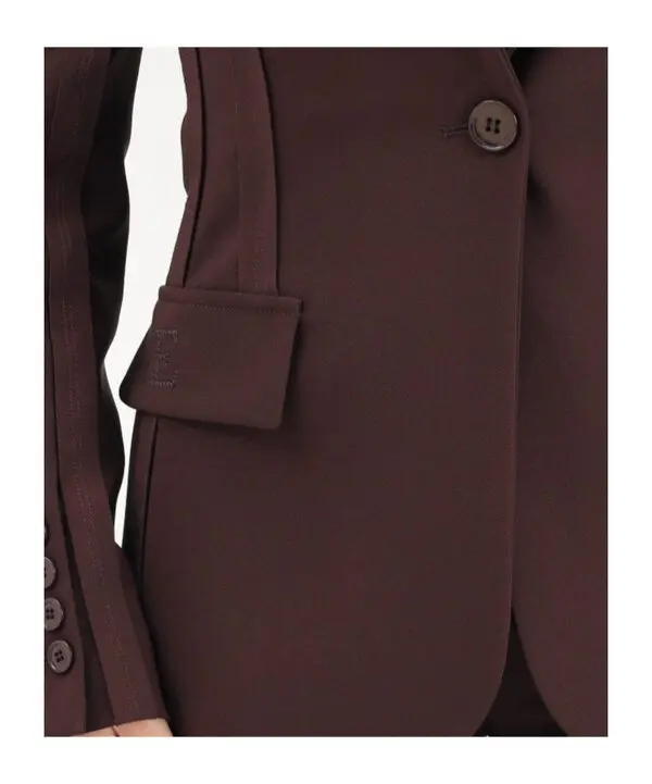 Elisabetta Franchi Single-breasted Fitted Blazer