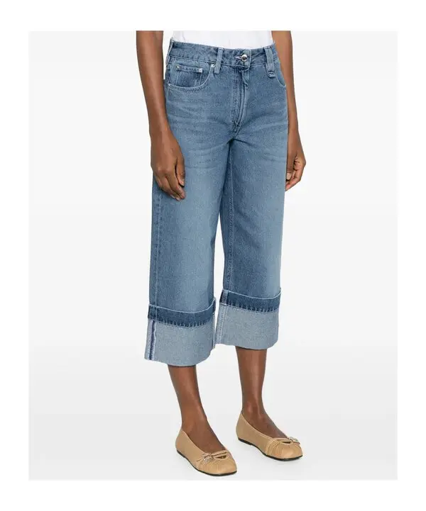 Simone Rocha Belt Loop Jeans - Blue