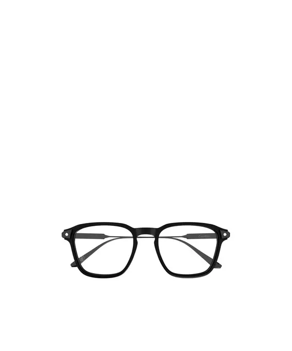Cartier Square Frame Eyeglasses - Black