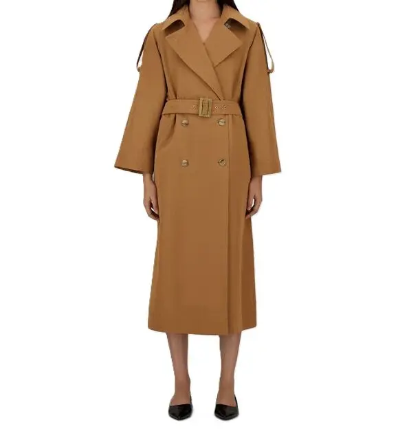 Herno Belted Trench Coat - Brown