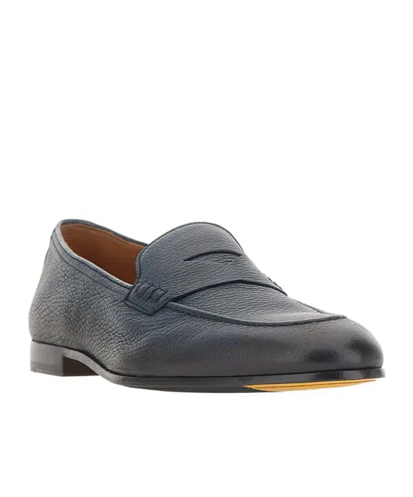 DOUCAL'S Leather Penny Loafers