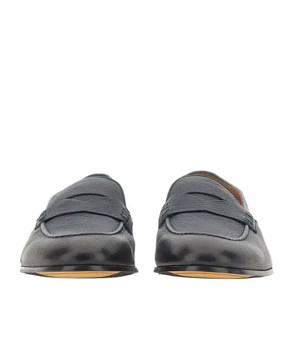DOUCAL'S Leather Penny Loafers