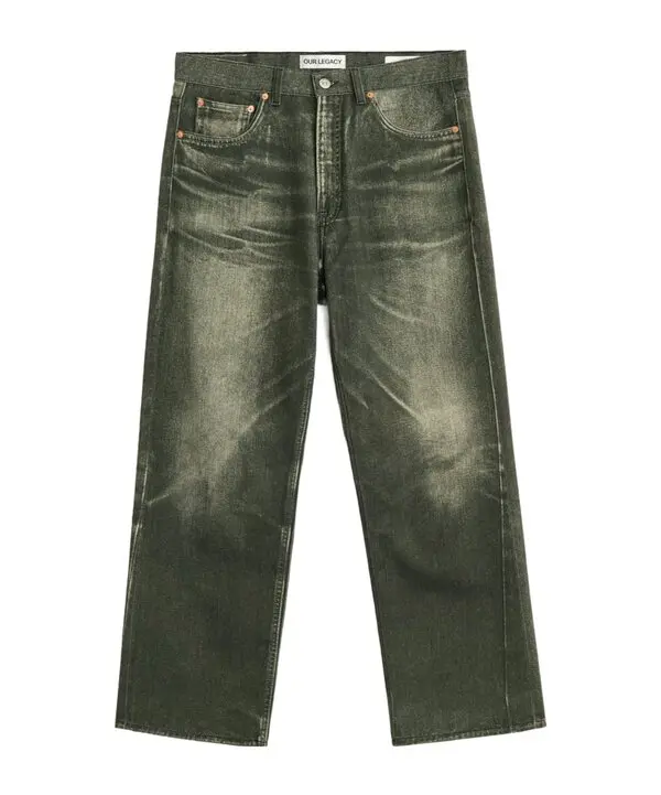 Our Legacy Digital Aurora Wide-leg Jeans