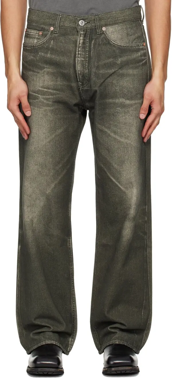 Our Legacy Digital Aurora Wide-leg Jeans