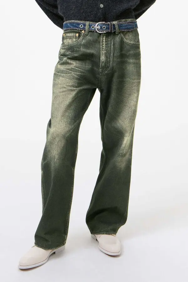 Our Legacy Digital Aurora Wide-leg Jeans