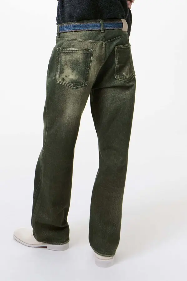 Our Legacy Digital Aurora Wide-leg Jeans