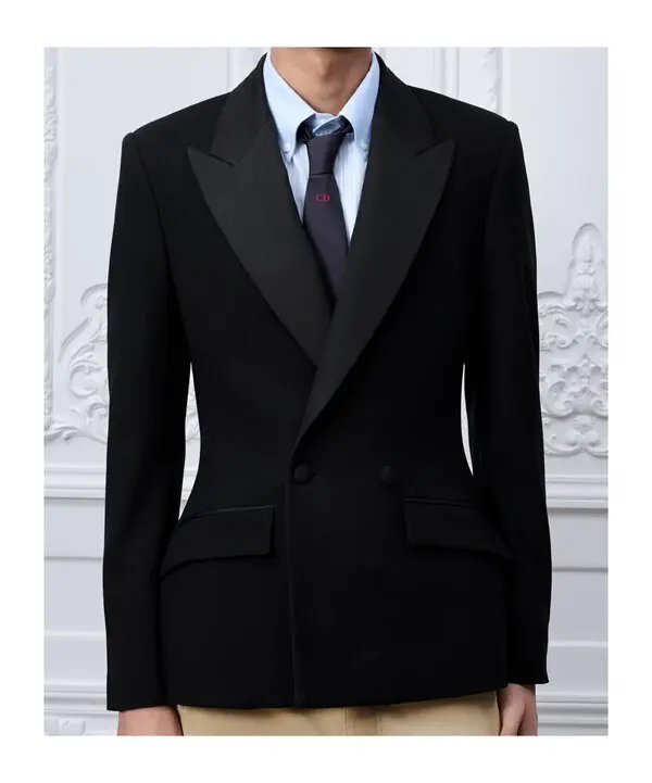 Dior Double-breasted Tuxedo Blazer