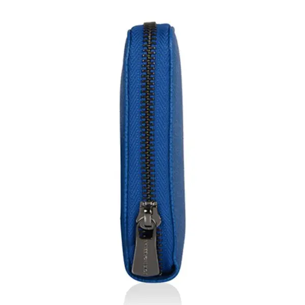 Dolce & Gabbana Logo Details Wallet - Blue