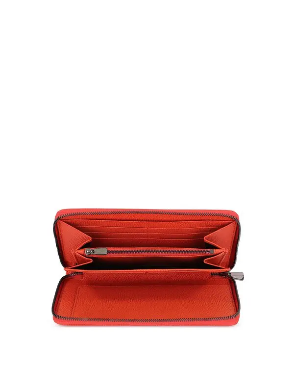 Dolce & Gabbana Logo Details Wallet - Red