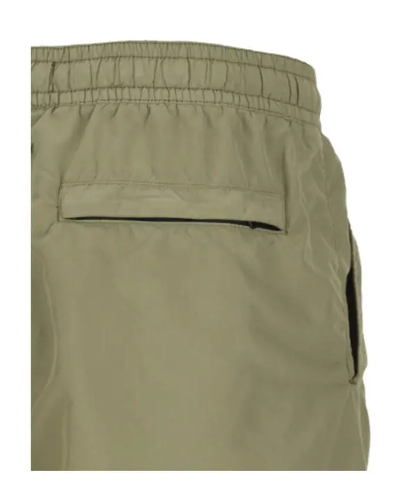 Stone Island Logo Patch Swim Shorts - Gray