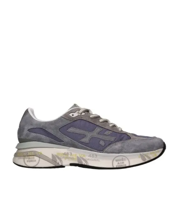 Premiata Lace-up Low-top Sneakers - Gray