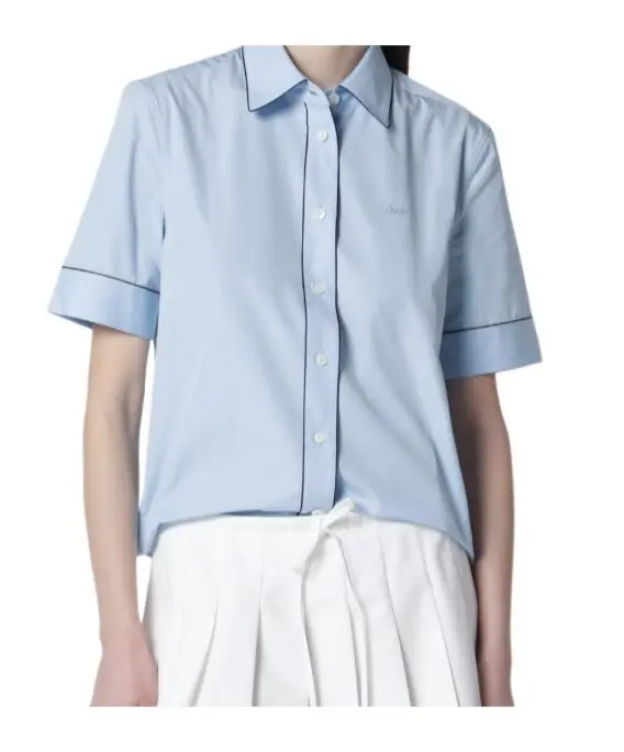 Prada Short Sleeve Shirt - Sky-blue