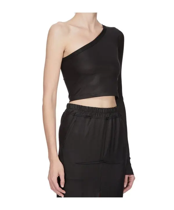 Rick Owens Asymmetrical One-shoulder T-shirt