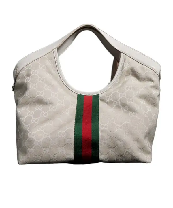 Gucci Giglio Small Tote Bag - Ivory