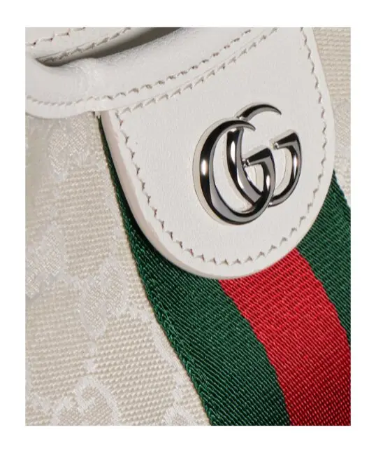 Gucci Giglio Small Tote Bag - Ivory