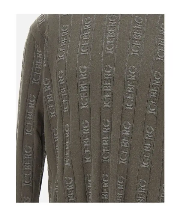 Iceberg All-over Logo Knitted Sweater