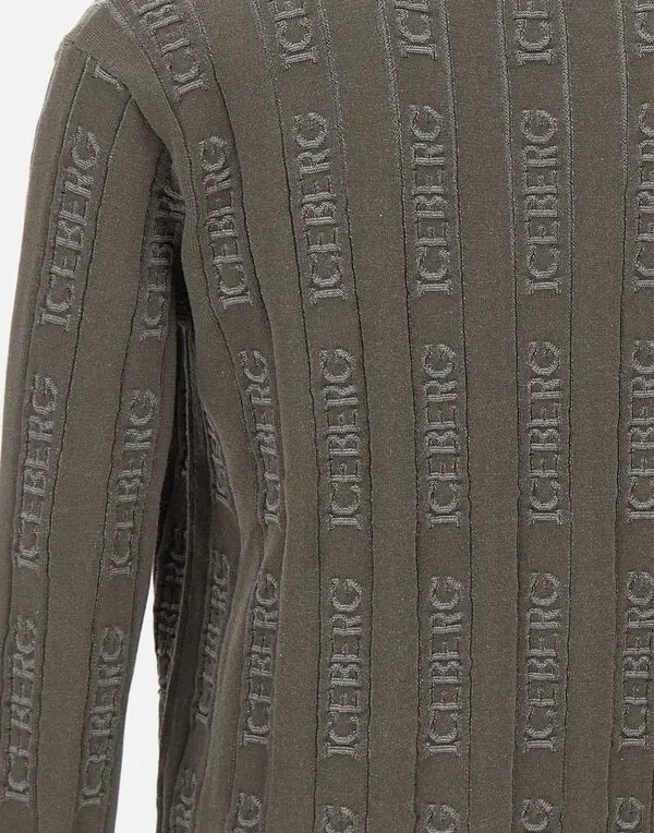 Iceberg All-over Logo Knitted Sweater