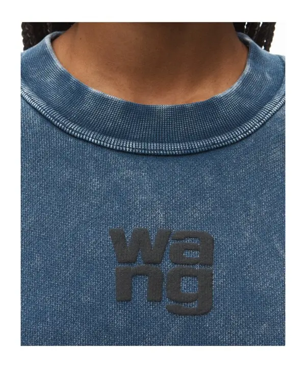 Alexander Wang Logo Embossed Crewneck Sweatshirt - No