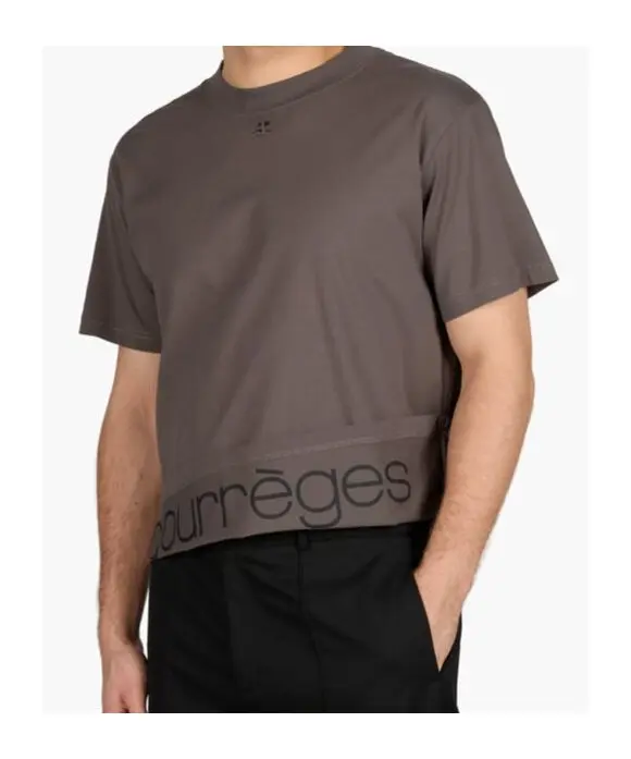 COURREGES Crewneck T-shirt
