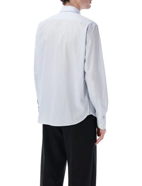 Prada Long-sleeved Striped Shirt