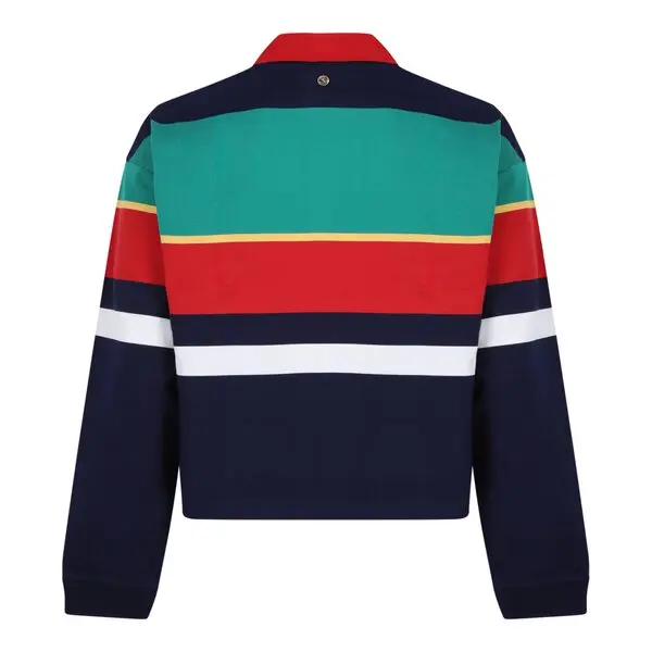 Versace Colour-block Polo Sweatshirt