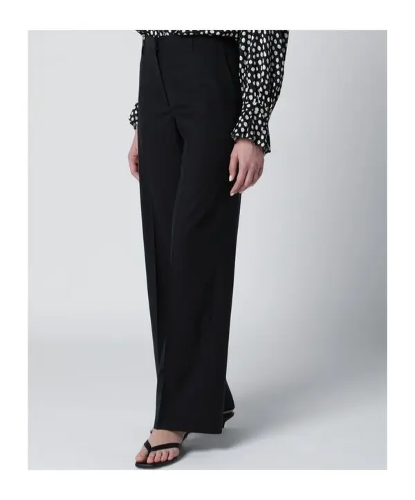 PT TORINO Francoise Straight-leg Trousers - Black