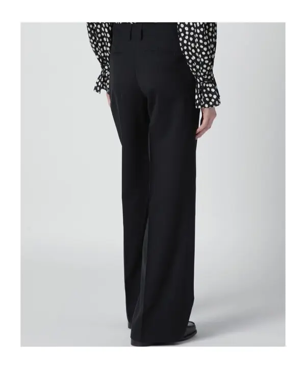 PT TORINO Francoise Straight-leg Trousers - Black