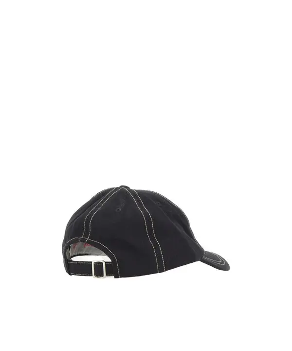 VIVIENNE WESTWOOD Orb Logo Baseball Cap - Black
