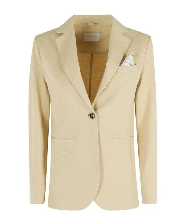 CIRCOLO 1901 Long-sleeved Suit Jacket - Nude