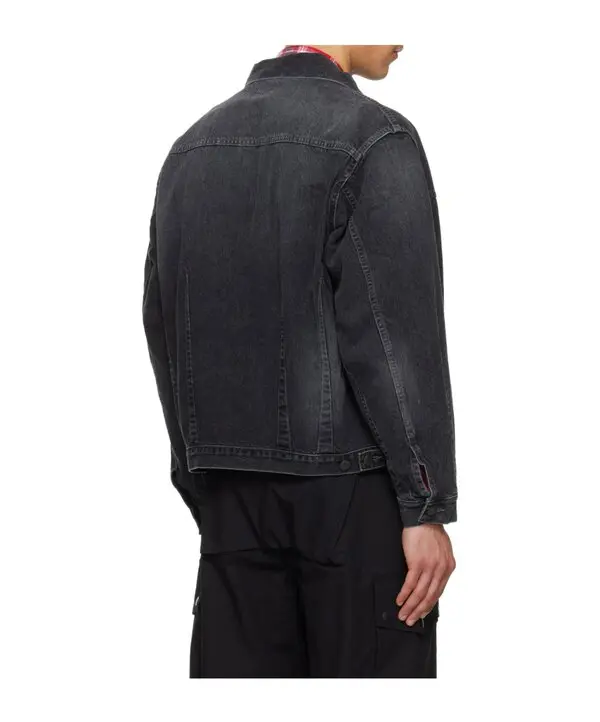 Needles Distressed Denim Jacket
