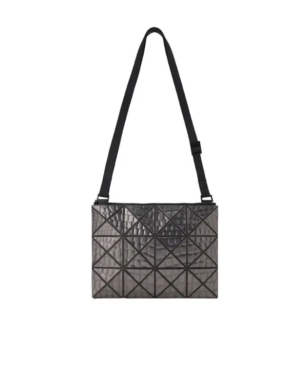 Issey Miyake Meta Kaiju Messenger Bag - Gunmetal