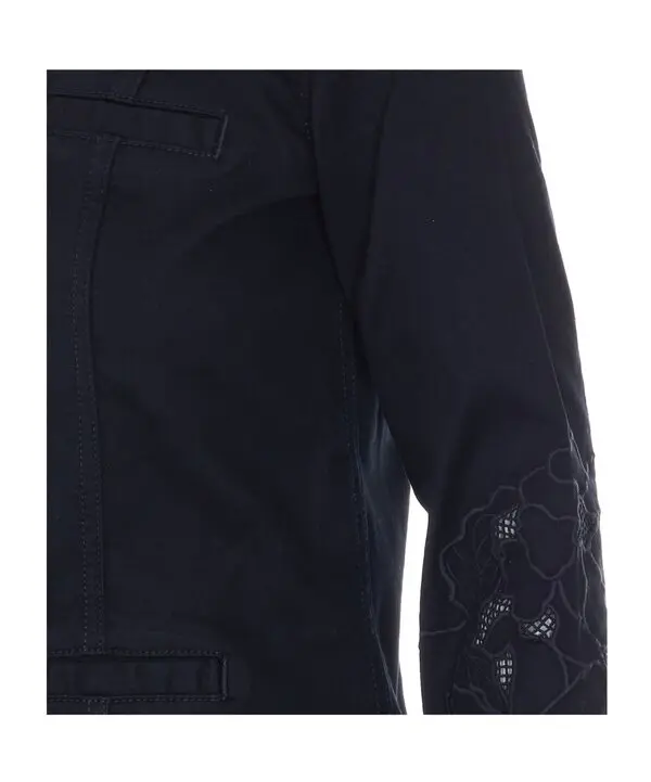 Liu Jo Broderie Anglaise Jacket - Black