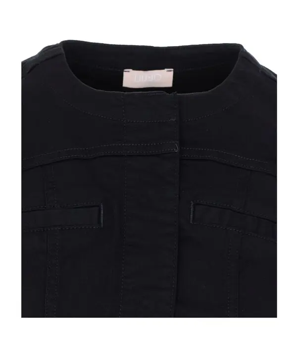 Liu Jo Broderie Anglaise Jacket - Black