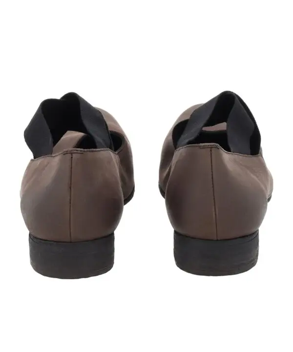 UMA WANG Square-toed Ballet Flats With Elastic Detail