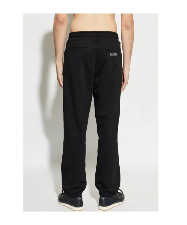 Iceberg Elasticated Waistband Drawstring Sweatpants - Black